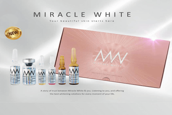 Miracle white 35000mg Glutathione injection 6 sessions