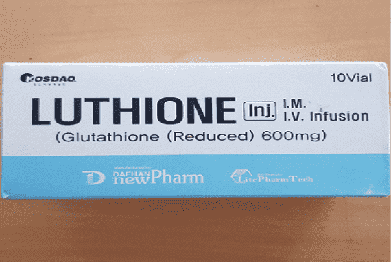 Luthione 600mg skin whitening injection | Glutathione injection ...