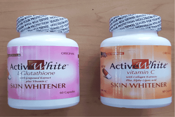 Active White Advanced Glutathione and Vitamin C Skin Whitening Capsules ...