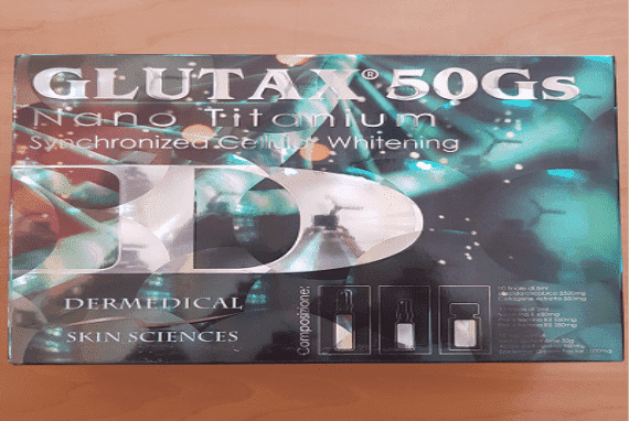Glutax 50GS Nano titanium synchronized skin whitening injection