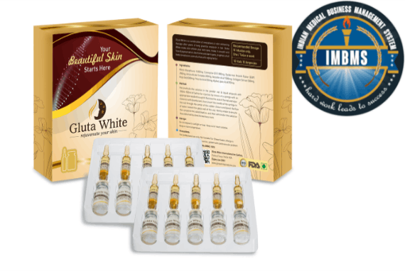 Gluta white glutathione injection & anti-aging injection 10 sessions