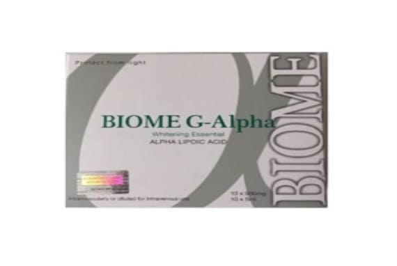 Biome g alpha 900 mg injection | Biome g alpha skin whitening injection