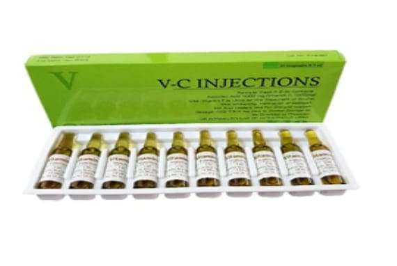 VC Injection 1000 MG 10 Ampoules of 5 ML for Skin Whitening