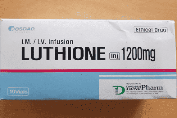 Buy Luthione glutathione reduced 1200mg 10 sessions injection