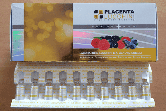Buy Placenta Lucchini fresh cell therapy skin whitening injection